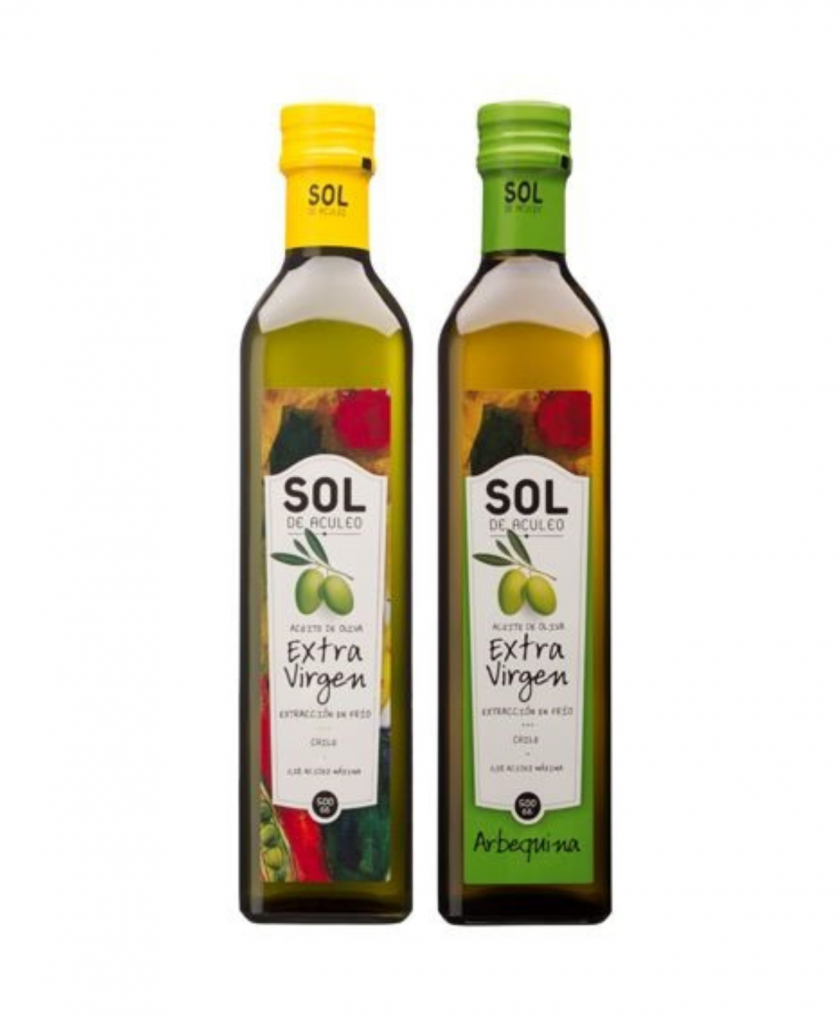 Sol Pack: Arbequina + Blend 500ml - Chile Oliva