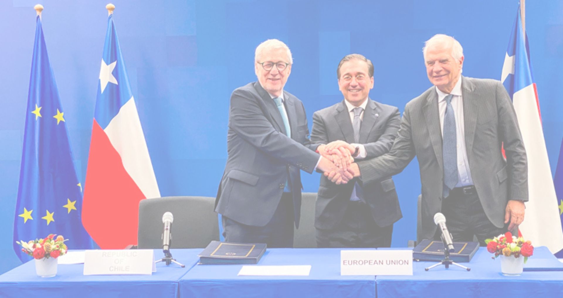 Chile y la Unión Europea firman el Acuerdo Marco Avanzado - Chile Oliva